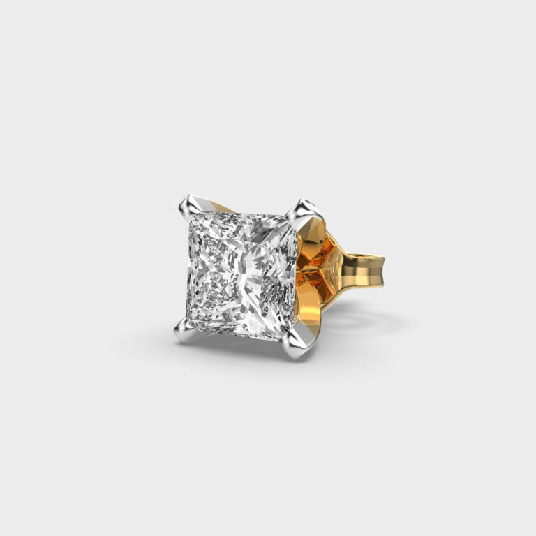 Buy 50 Cent Lab Grown Diamond Stud for Men – Book Online Now
